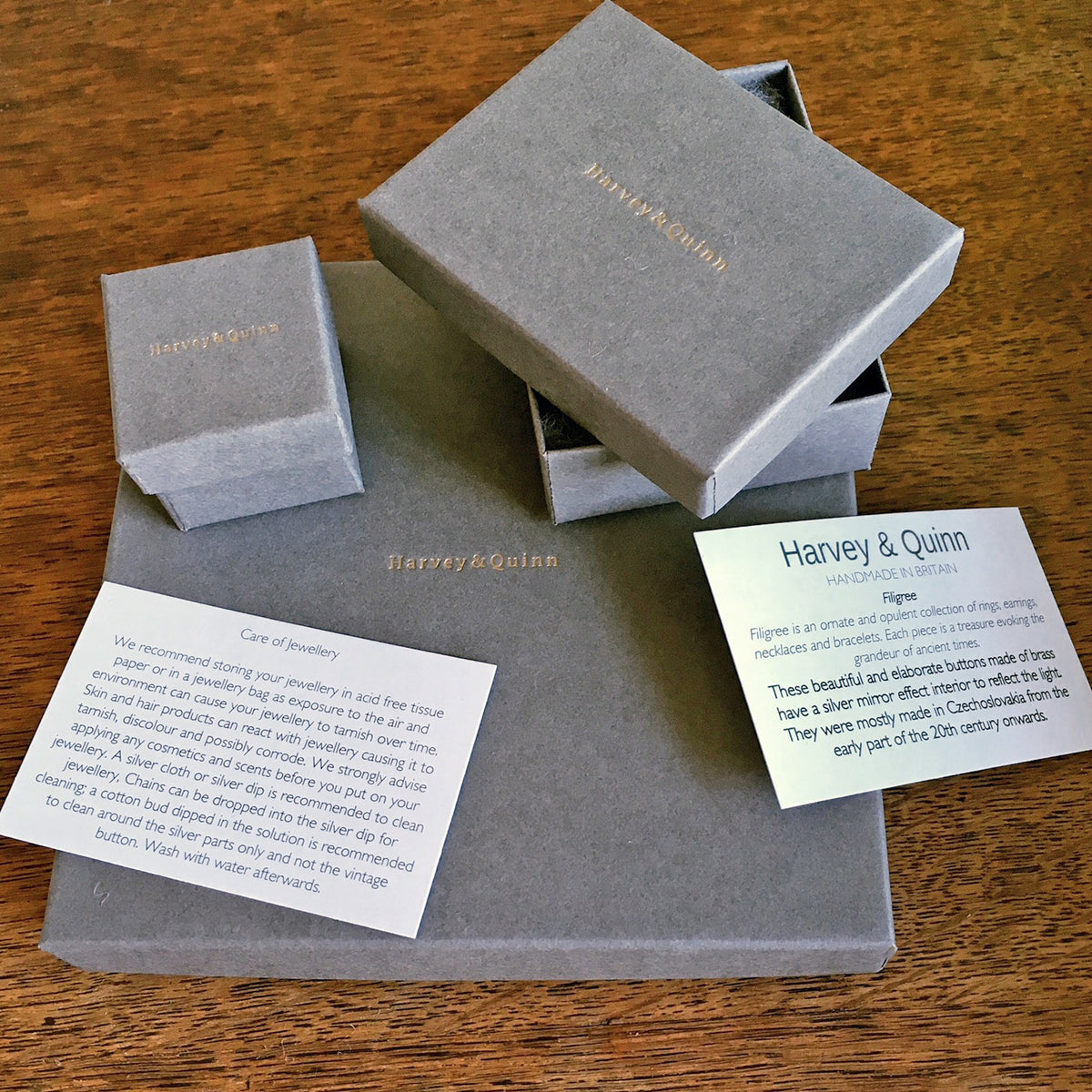 Double shamrock pendant and chain – Harvey and Quinn